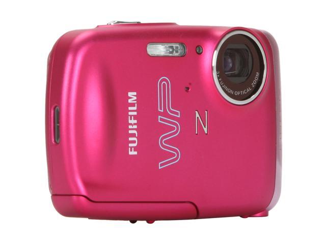 FUJIFILM FinePix Z33WP Pink 10.0 MP 2.7"230K LCD 3X Optical Zoom 3m Waterproof Digital Camera ...