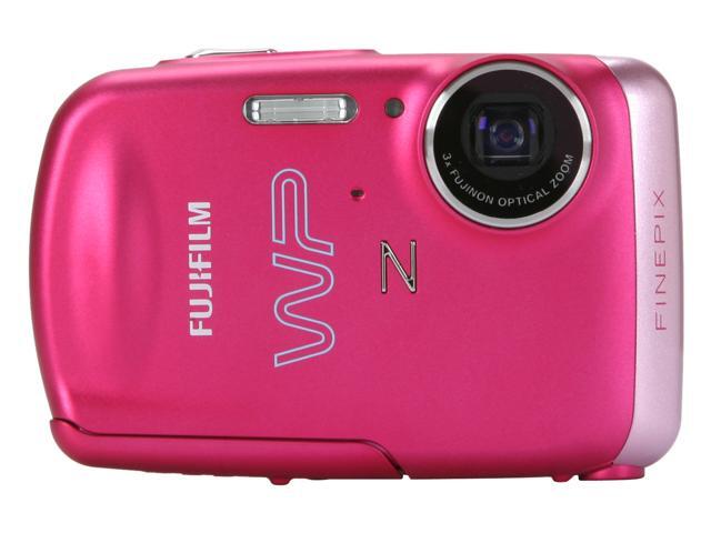 FUJIFILM FinePix Z33WP Pink 10.0 MP 2.7"230K LCD 3X Optical Zoom 3m Waterproof Digital Camera ...