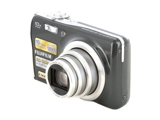 FUJIFILM FINEPIX F70 EXR Gunmetal 10.0 MP 27mm Wide Angle Digital ...