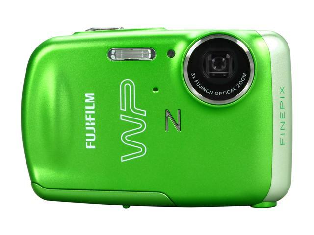 Refurbished: FUJIFILM FinePix Z33WP Green 10.0 MP Waterproof Digital Camera - Newegg.com