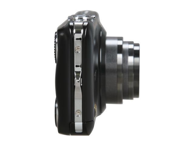 FUJIFILM FINEPIX JX250 Black 14 MP 28mm Wide Angle Digital Camera ...