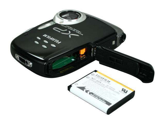 FUJIFILM FINEPIX XP10 Black 12.0 MP Waterproof Shockproof Digital ...