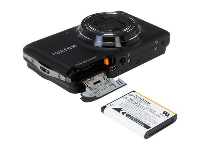 FUJIFILM FinePix T350 Black 14.0 MP 28mm Wide Angle Digital Camera ...