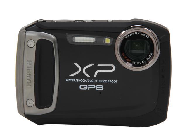 FUJIFILM XP150 Black 14.4 MP Waterproof Shockproof Wide Angle Digital ...