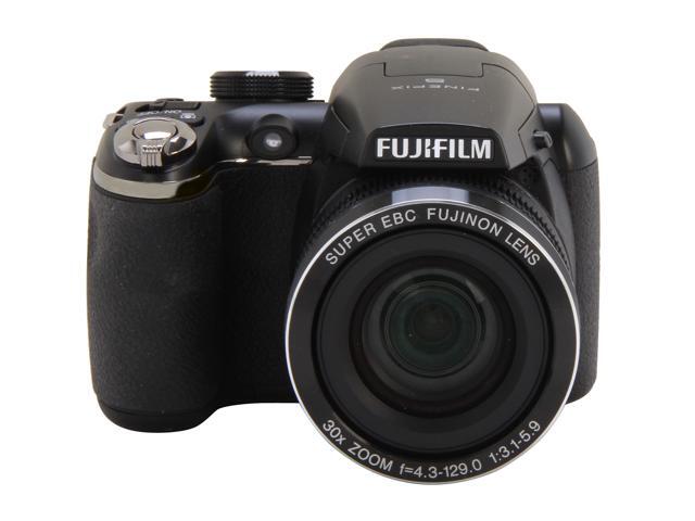 Refurbished: FUJIFILM FinePix S4500 Black 14 MP 24mm Wide Angle Digital ...