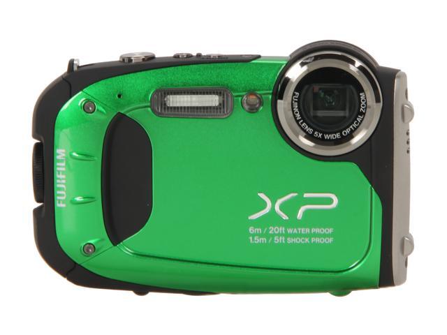 FUJIFILM FinePix XP60 16318497 Green 16.4 MP 2.7" 230K Digital Camera - Newegg.com