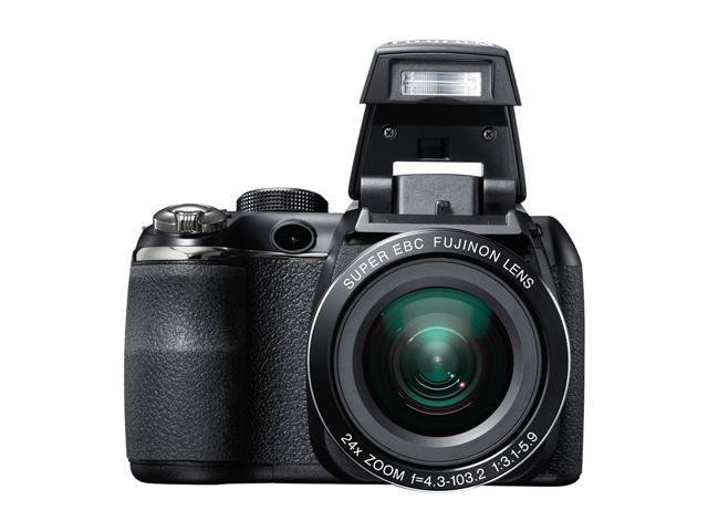 Refurbished: FUJIFILM FinePix S4200 Black 14.0 MP 24mm Wide Angle ...