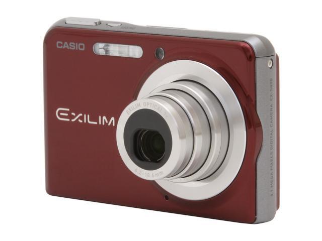 CASIO EX-S880RD Red 8.1 MP Digital Camera - Newegg.com