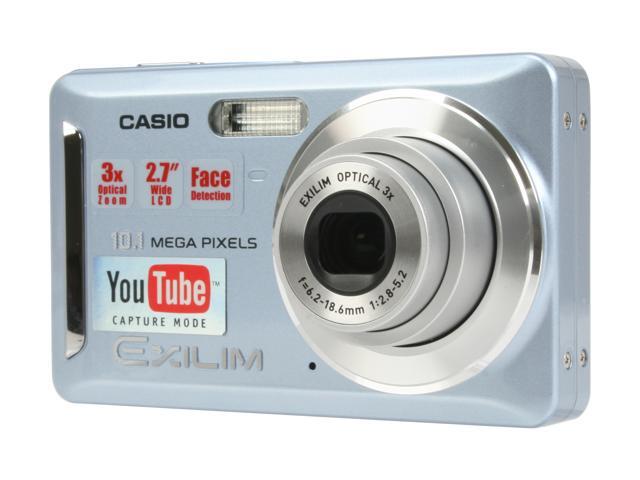 CASIO EXILIM EX-Z29 Blue 10.1 MP Digital Camera - Newegg.com