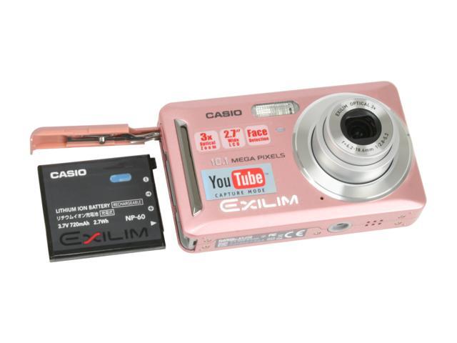 CASIO Exilim EX-Z29 Pink 10.1 MP Digital Camera - Newegg.com