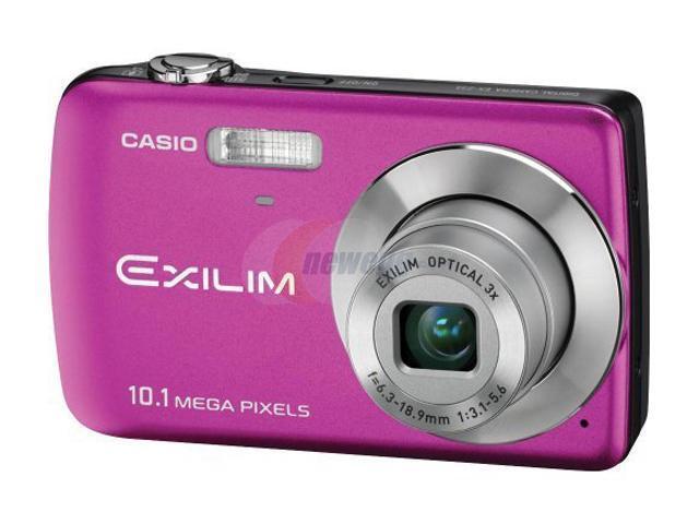 CASIO EXILIM EX-Z33 Vivid Pink 10.1 MP Digital Camera - Newegg.com
