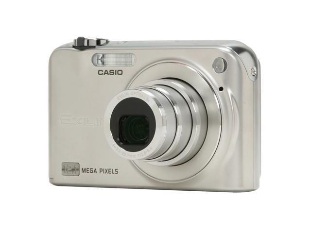 Refurbished: CASIO EX-Z1200SR Silver 12.1 MP Digital Camera - Newegg.com
