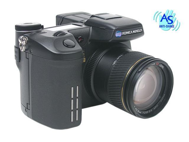 KONICA MINOLTA DiMAGE A2 Black 8.0MP 28mm Wide Angle Digital Camera ...