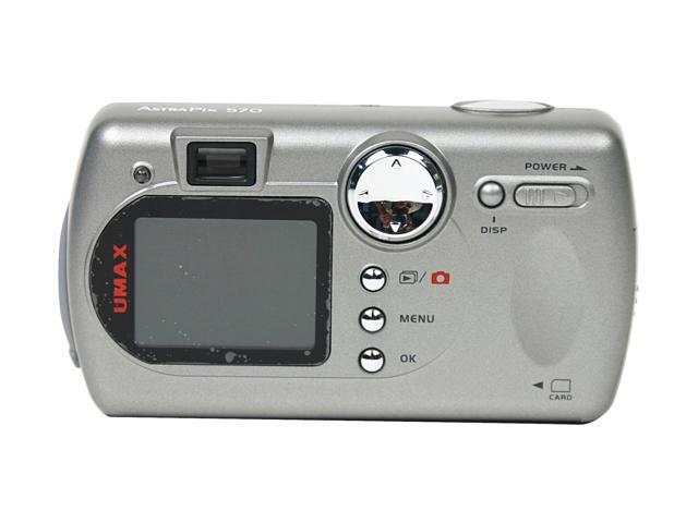 UMAX AstraPix 570 Silver 2MP Digital Camera - Newegg.com