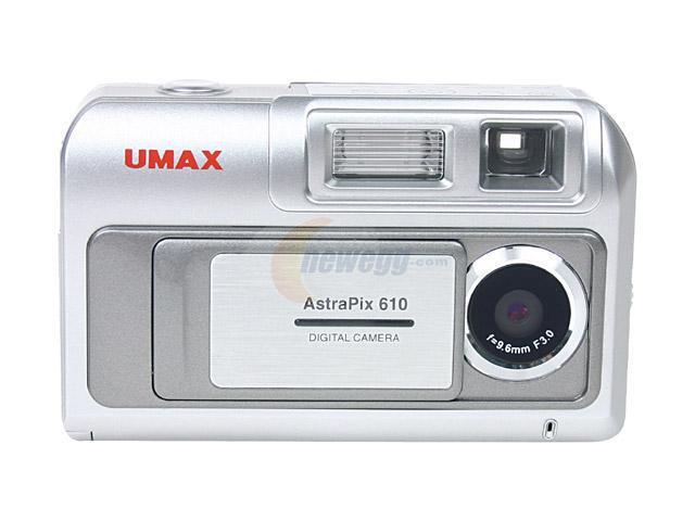 UMAX AstraPix 610 2-Tone 3.2MP Digital Camera - Newegg.com