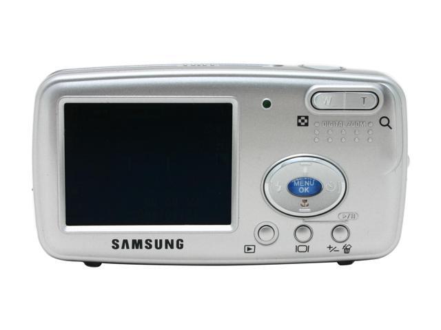 SAMSUNG DIGIMAX-UCA505 Silver 5.0 MP Digital Camera With 2.0" TFT LCD ...