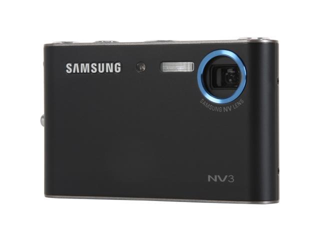 SAMSUNG NV3 Black 7.2 MP Digital Camera - Newegg.com