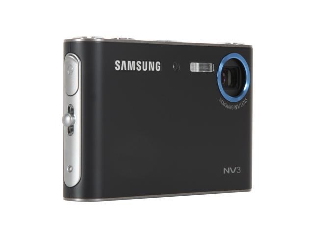 SAMSUNG NV3 Black 7.2 MP Digital Camera - Newegg.com