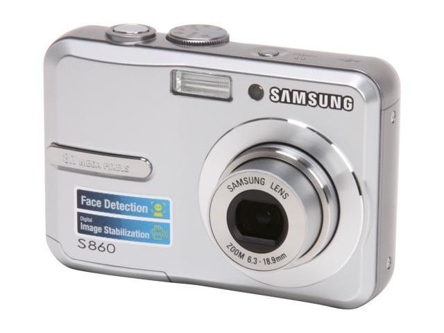 SAMSUNG S860 Silver 8.1 MP Digital Camera - Newegg.com