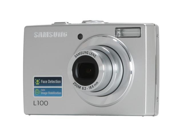 SAMSUNG L100 Silver 8.2 MP Digital Camera - Newegg.com