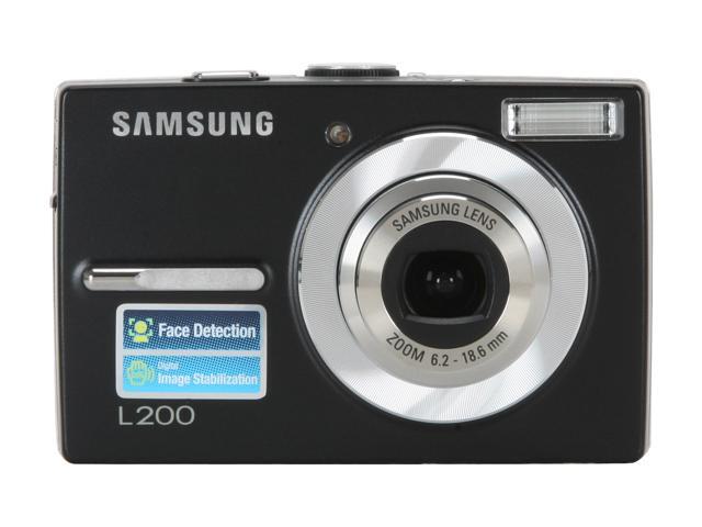 SAMSUNG L200 Black 10.2 MP Digital Camera - Newegg.com