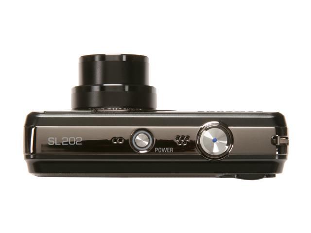 SAMSUNG SL202 Black 10.2 MP Digital Camera - Newegg.com