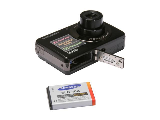 SAMSUNG SL202 Black 10.2 MP Digital Camera - Newegg.com