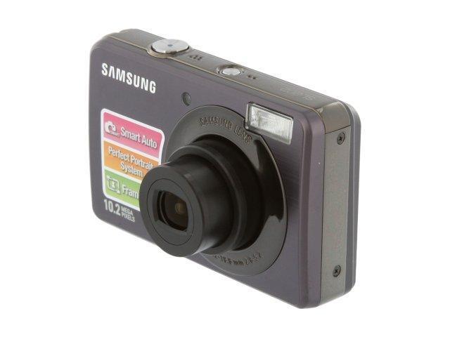 SAMSUNG SL202 Gray 10.2 MP Digital Camera - Newegg.com