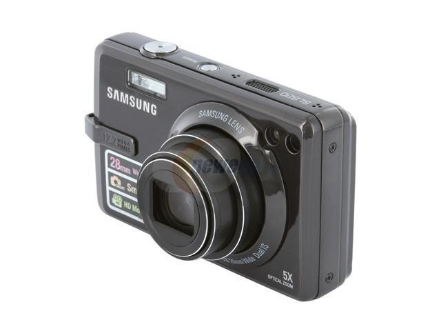 SAMSUNG SL820 Black 12.2 MP 28mm Wide Angle Digital Camera - Newegg.com