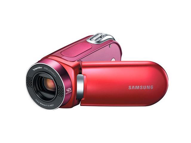 SAMSUNG SMX-F34RN Red 1/6" CCD 2.7" LCD 34X Optical Zoom 16GB Digital ...