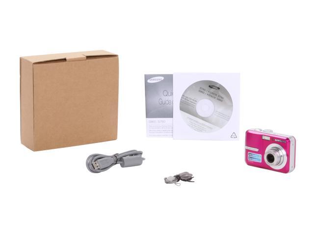 Refurbished: SAMSUNG S860 Pink 8.1 MP Digital Camera - Newegg.com