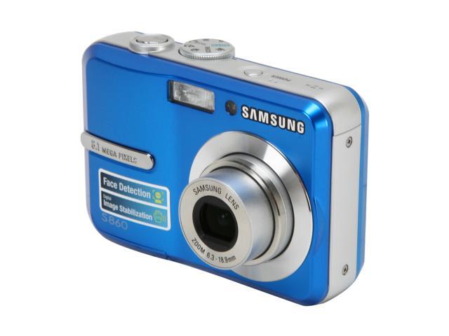 Refurbished: SAMSUNG S860 Blue 8.1 MP Digital Camera - Newegg.com