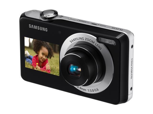 SAMSUNG DualView TL205 12.2 MP Digital Camera - Newegg.com
