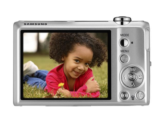 SAMSUNG TL105 Silver 12.2 MP 27.5mm Wide Angle Digital Camera - Newegg.com
