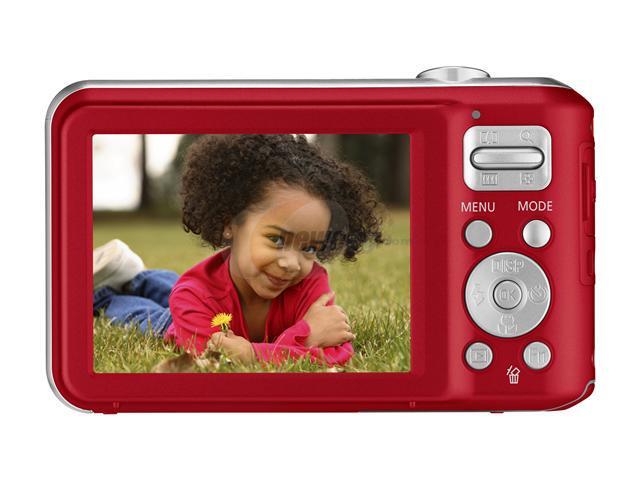 SAMSUNG SL600 Red 12.2 MP 27mm Wide Angle Digital Camera - Newegg.com