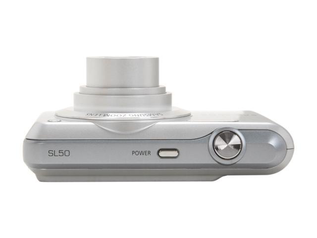 SAMSUNG SL50 Silver 10.2 MP 27mm Wide Angle Digital Camera - Newegg.com