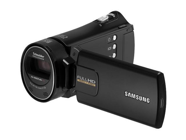 SAMSUNG H300 Black Full HD HDD/Flash Memory Camcorder - Newegg.com