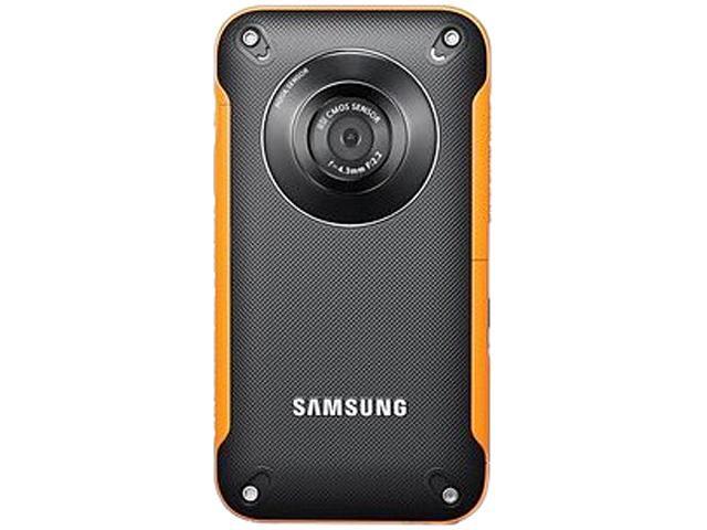 SAMSUNG W300 HMX-W300YN/XAA Orange 2.3" 230K LCD Full HD Pocket ...