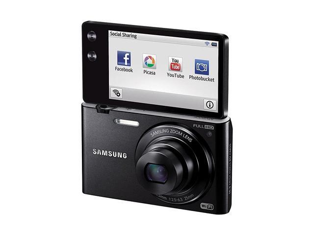 Samsung MV900 16.3 Megapixel Compact Camera - Black - Newegg.com