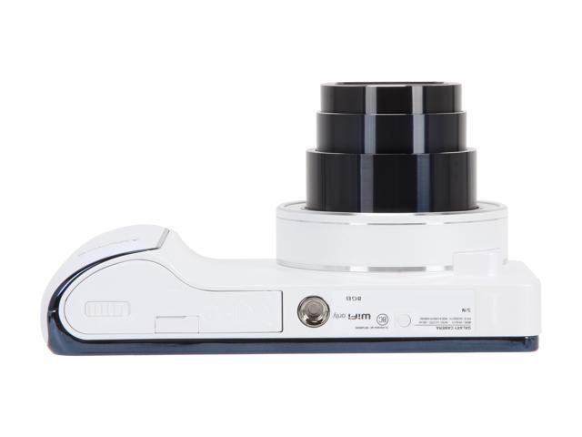 SAMSUNG GC110 White 16.3 MP 23mm Wide Angle Galaxy Camera Wi-Fi HDTV ...