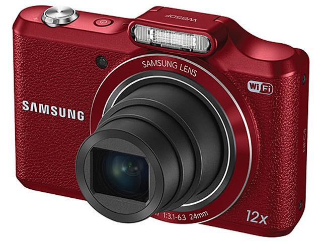 SAMSUNG WB50F Red 16.2 Megapixel Smart Digital Camera - Newegg.com