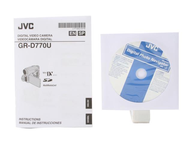 JVC GR-D770 Silver 2.7" LCD 34X Optical Zoom Digital Camcorder - Newegg.com