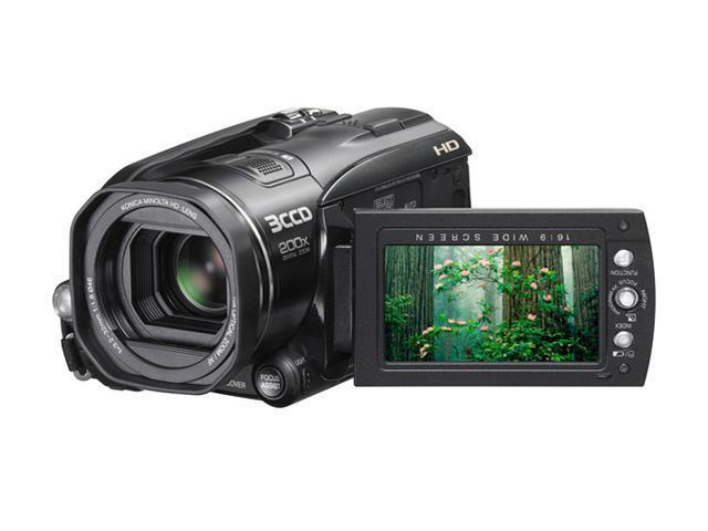 JVC GZ-HD3 Black 3CCD 2.8"LCD 10X Optical Zoom High Definition ...