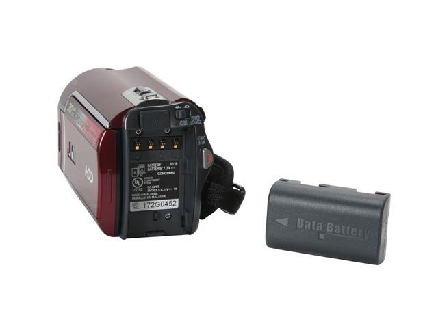 JVC Everio GZ-MG330 Red 2.7"LCD 35X Optical Zoom 30GB Hard Disk Digital ...