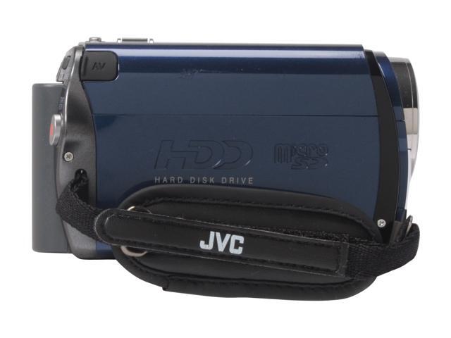 JVC Everio GZ-MG330 Blue 1/6" CCD 2.7"112K LCD 35X Optical Zoom 30GB ...