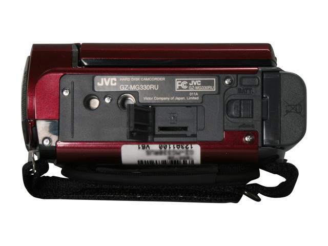 Refurbished: JVC Everio GZ-MG330 Red 30GB Hard Disk Digital Camcorder - Newegg.com