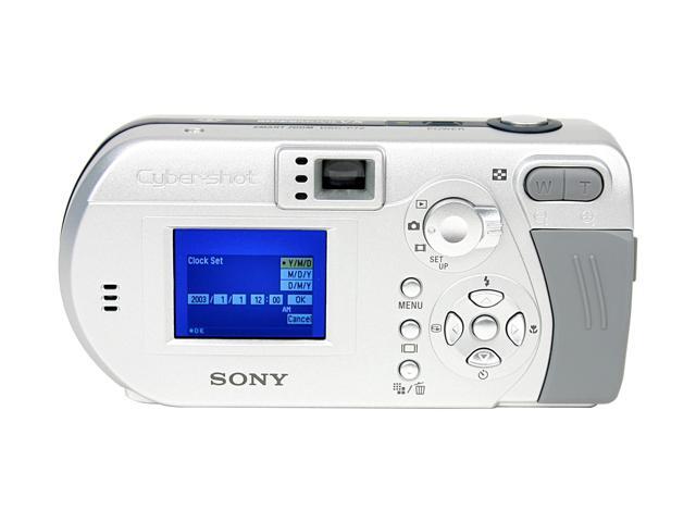 SONY DSC-P72 Silver 3.2MP Digital Camera - Newegg.com