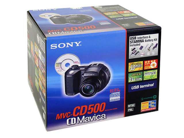 SONY MVC-CD500 Black 5.0MP 3" CD-R/RW Digital Camera - Newegg.com