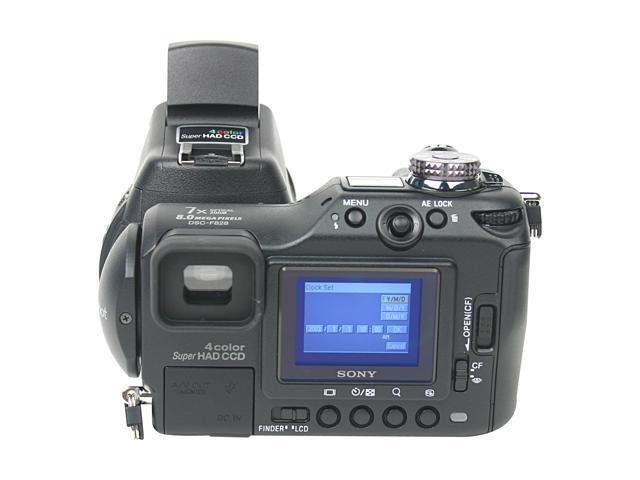 SONY DSC-F828 Black 8.0MP 28mm Wide Angle Digital Camera - Newegg.com
