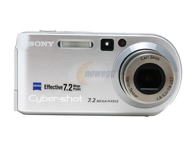 SONY DSC-P200 Silver 7.2MP Digital Camera - Newegg.com
